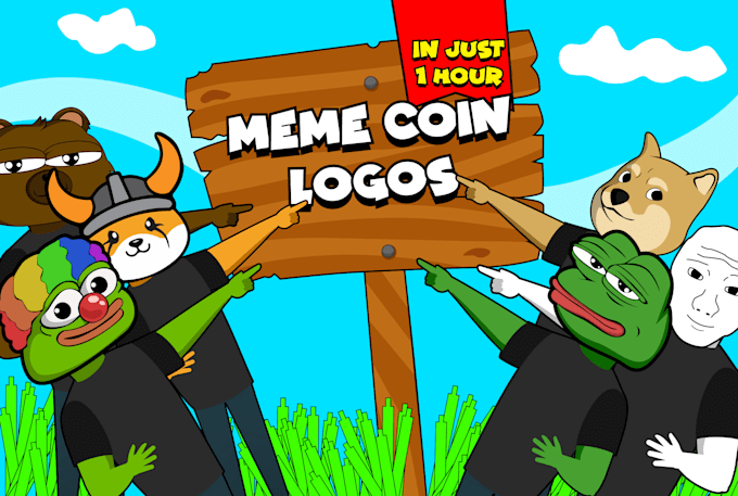 Do awesome meme coin logo by Sheikhspear786 | Fiverr