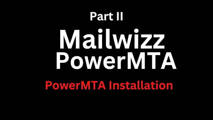 Install powermta on your vps by Iamabhishek06 | Fiverr