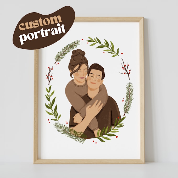 Draw personalised illustration for you by Paulie_artistic | Fiverr