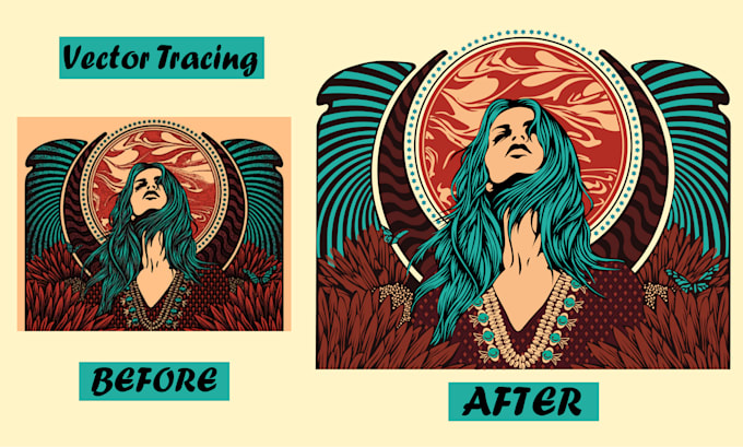 Logo vector, vectorize image, raster to vector, redraw, image to vector tracing by Zarnab ...