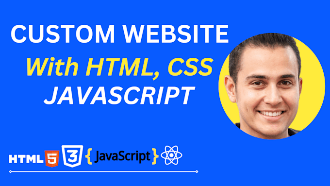 Build your responsive website with html, css, javascript by Chrisk364 | Fiverr