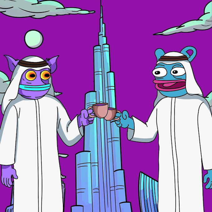 Create 2d crypto animation,2d memecoin animation,2d explainer videos, solan meme by Bendilix ...