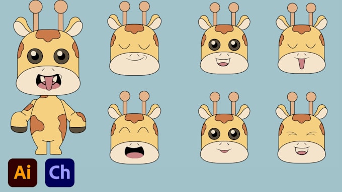 Do 2d puppet design and animation by Hamza_anxari | Fiverr