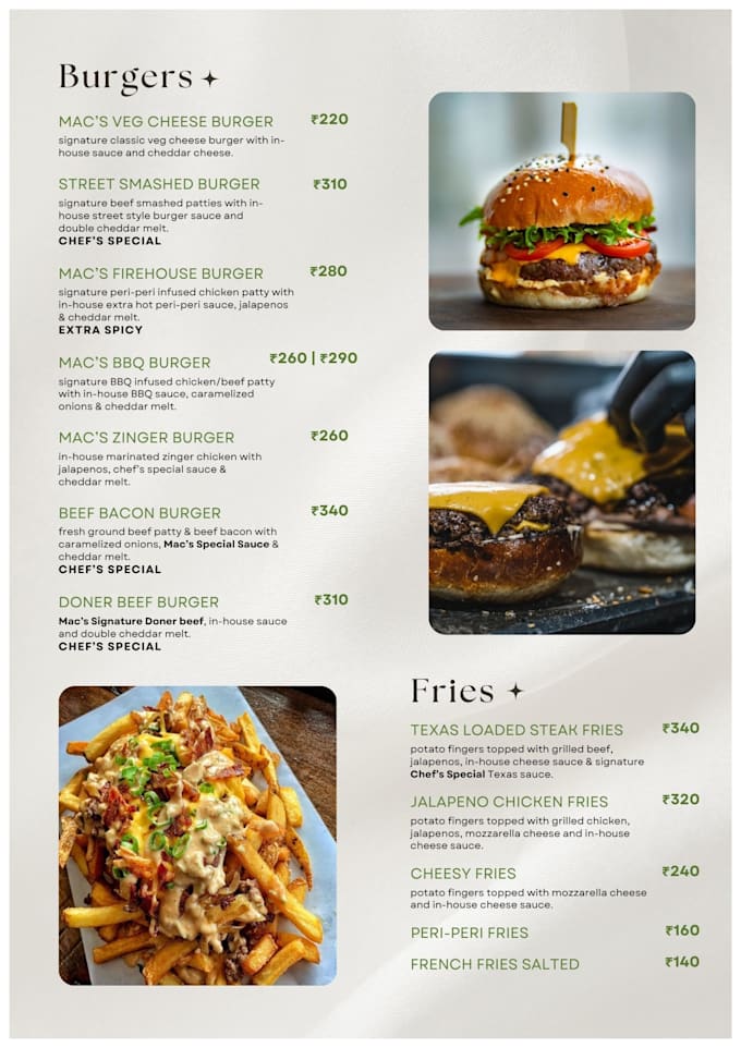 Consult and design the best menu for your food venture by Kamil_maqbool ...