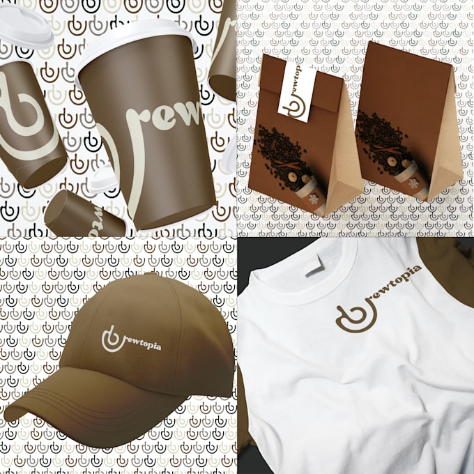 Complete brand design packaging by Creativecaanvas | Fiverr