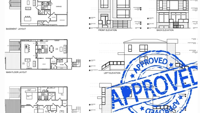 Dibujar un plano arquitectónico, dibujar un plano del sitio, un plano ...