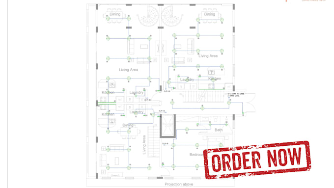 Design detailed hvac electrical roofing plumbing mep drawings for permits