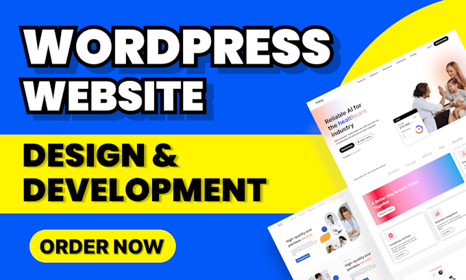 Build wordpress website rebuild and redesign with elementor by Hamad_nisar | Fiverr