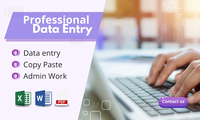 Do fast accurate data entry pdf to word excel conversion, and typing by Illa_yuliana | Fiverr