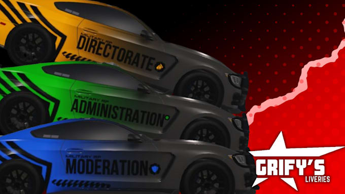 Make you custom erlc mod liveries by Grify06 | Fiverr