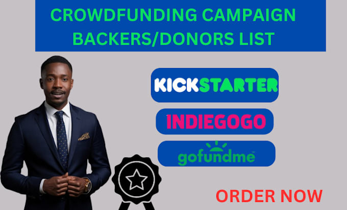 Generate an authentic list of backers for your campaign by Dave_raise ...