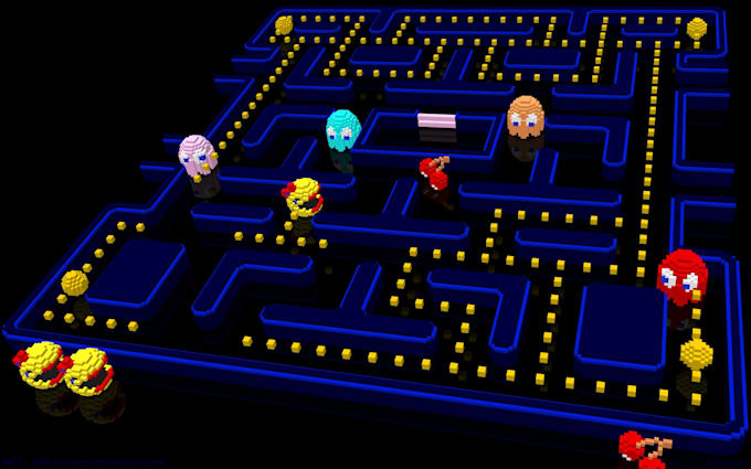 Make a custom pacman game in unity by Brobegray | Fiverr