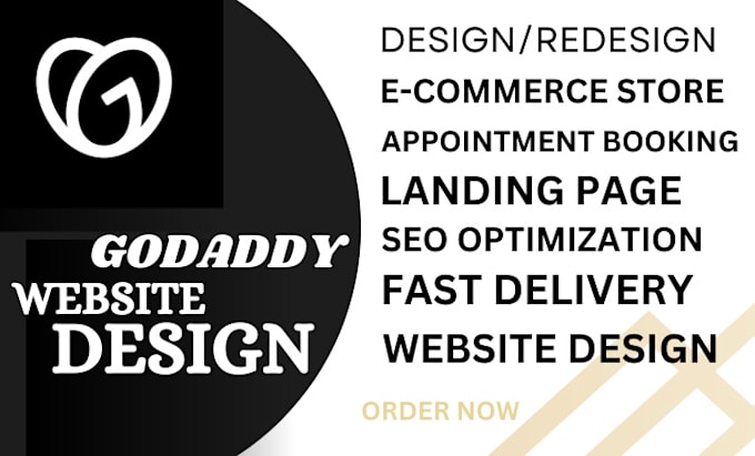 Develop redsign godaddy create a professional godaddy website by ...