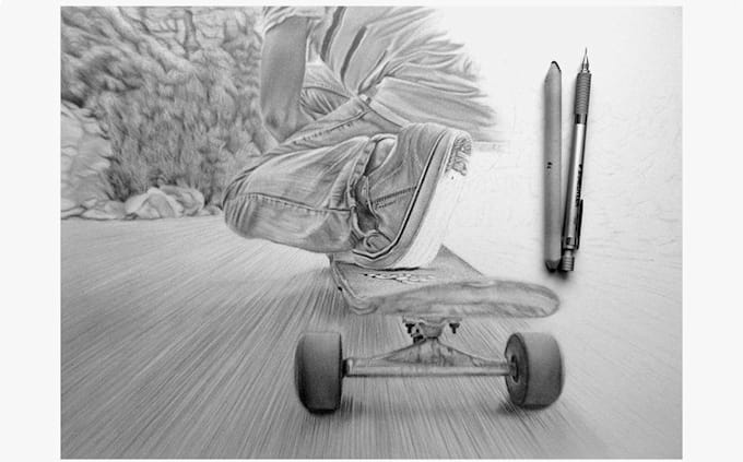 Create pencil drawing , line art animation, pencil sketch, 2d line art ...