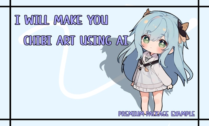 Make chibi art of your character using ai by Nexuslord | Fiverr