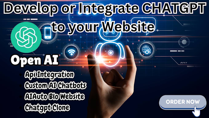 Build ai chatbot, ai website, ai saas, ai platform with chatgpt api ...