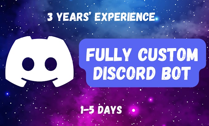 Design a professional, personalized discord bot by Phi_development | Fiverr