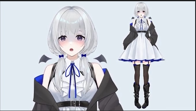 Design and rig 2d vtuber model , 2d model, vtuber rigging, live2d ...