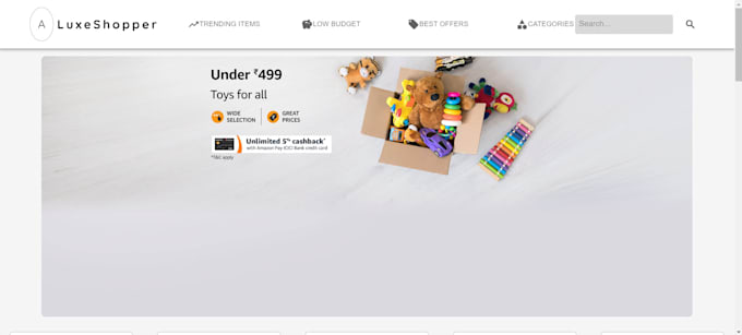 Create custom ecommerce web applications by Mhsulu786 | Fiverr
