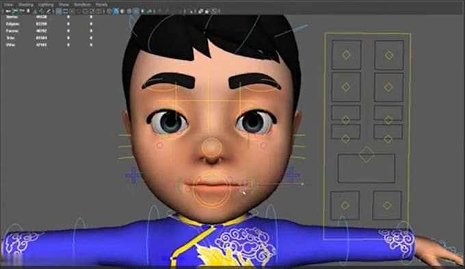 Rig3d model,ik fk rigging, control rig, facial rig, human rig ue5 ...