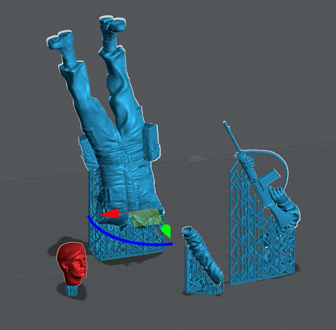 Support models for resin 3d printing by Model_prep | Fiverr