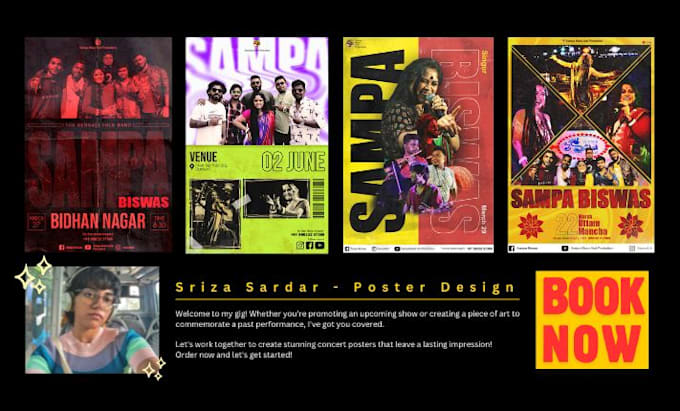 Design your gig posters by Srizasardar | Fiverr