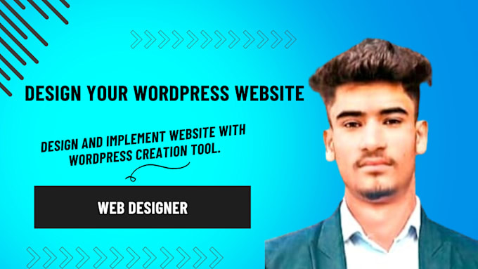 Design or develop wordpress website for you by Khizar_0920 | Fiverr