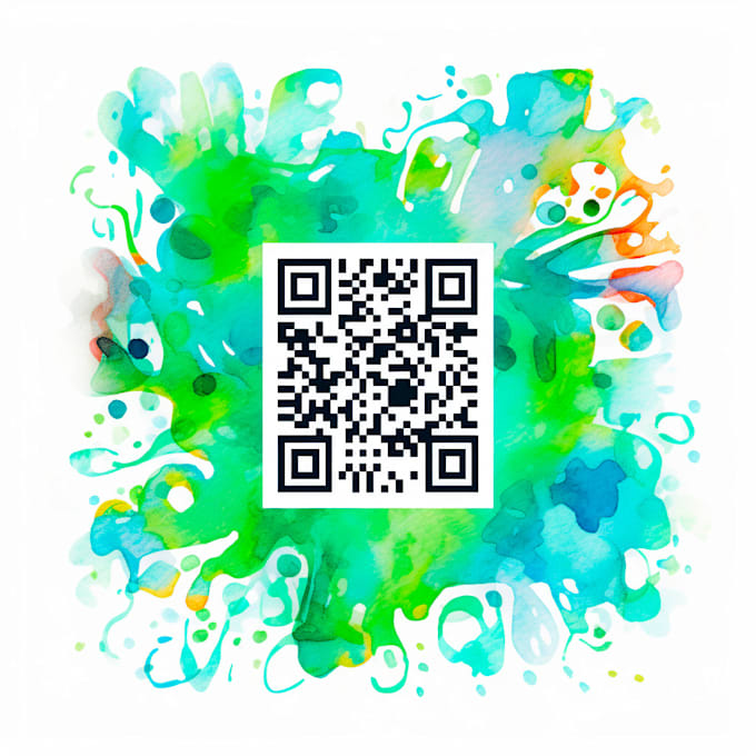Design qr code, visual qr code, and image qr code by Saoline | Fiverr