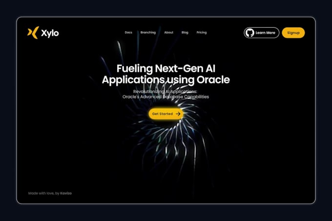 Webflow landing page 3d animated website spline model lottie animation ...