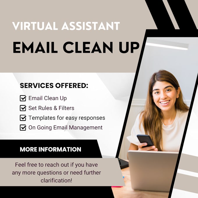 Manage your inbox, organize your inbox by Biancaleighxo | Fiverr