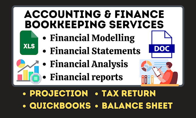 Do accounting, finance, bookkeeping, financial statement, model, analysis report by Aimanfood786 ...