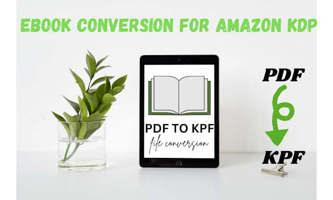 Convert your pdf file into amazon ebook file kpf by Littleabicomed | Fiverr