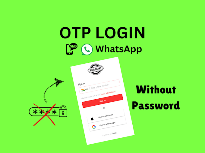 Implement otp verification login without a password in 6ammart by ... Implement otp verification login without a password in 6ammart by ...