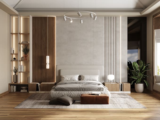 Design and render interior spaces by Faridaosman1 | Fiverr