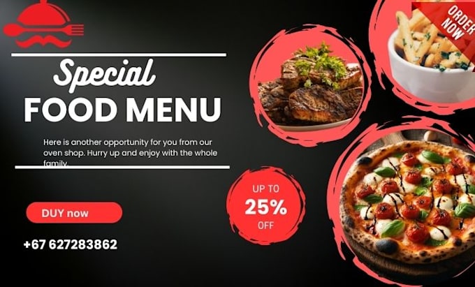 Custom menu design for restaurants cafés bars by Sandeya_kumari | Fiverr