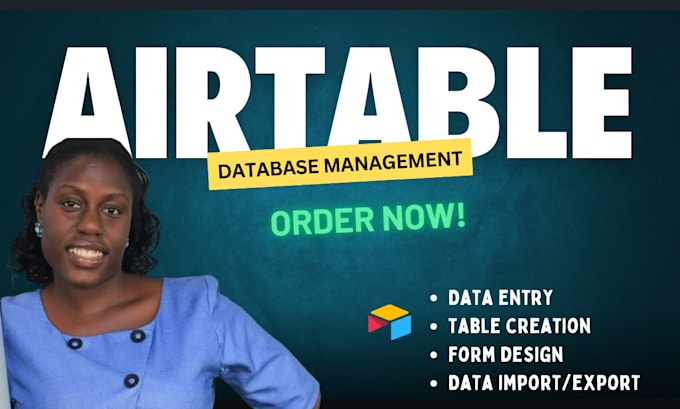 Do airtable data entry, build and setup airtable bases by Nat_dataentry ...