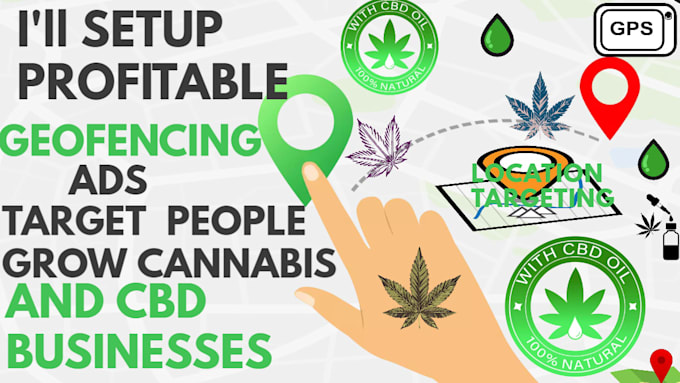 Profitable bucketie geofencing ad for cbd target people grow cannabis ...