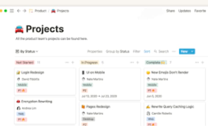 Setup Notion Database Notion Template Notion Website Project Management Ai By Mirabel