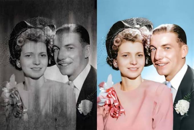 Restore old photos, photo restoration and colorize service by ...