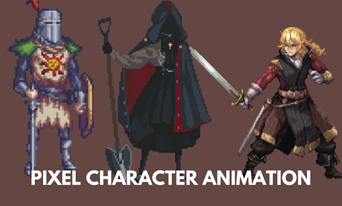 Hacer hojas de sprites de personajes en pixel art de 8 bits y 16 bits ...