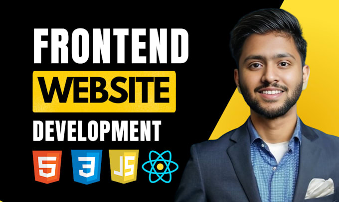 Be Your Frontend Web Developer Using Html Css React Js By Tahirwebdev
