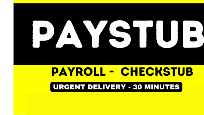 Design and prepare paystub, pay stub, check stubs, w2, 1099 by Taxerp ...