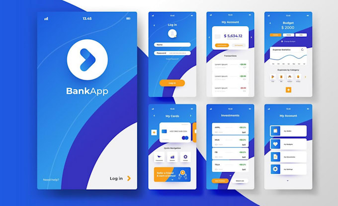 Do ui ux design, website ui, mobile app ui ux, dashboard ui ux design by Charlotte_kub | Fiverr