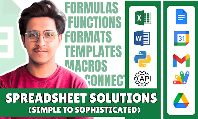 Automate your google sheet and excel by Zkashif | Fiverr