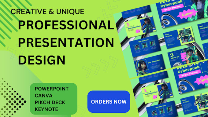 Create powerpoint slide redesign,pitch deck design,keynote,canva presentation by Smrr_designer ...