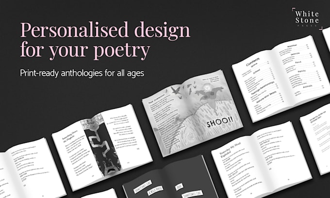 Design and typeset your poetry anthology for print and ebook by ...
