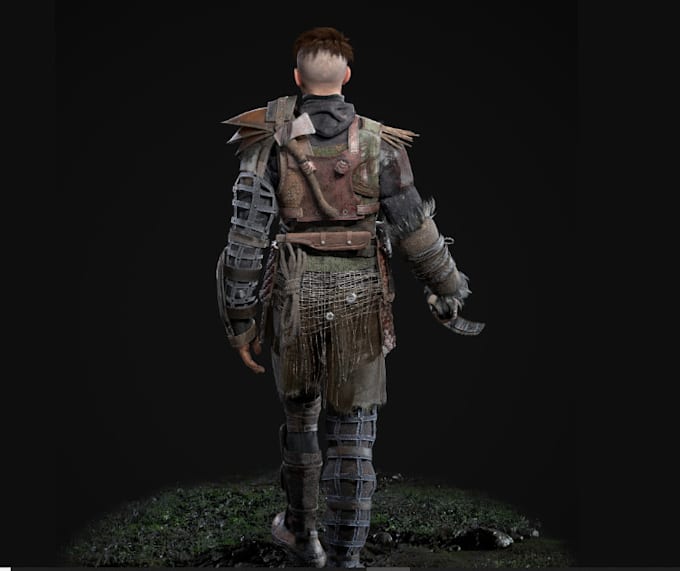 Design 3d realistic game character, texture, zbrush sculptor, nsfw art ...