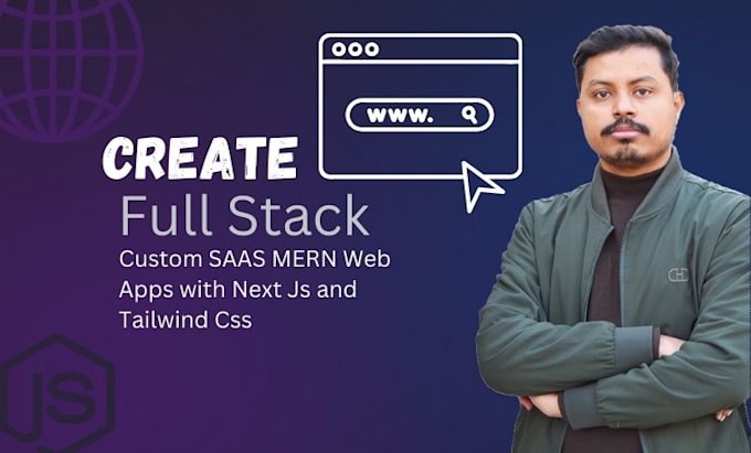 Create custom saas mern web apps with next js by Qasimsaeed786 | Fiverr