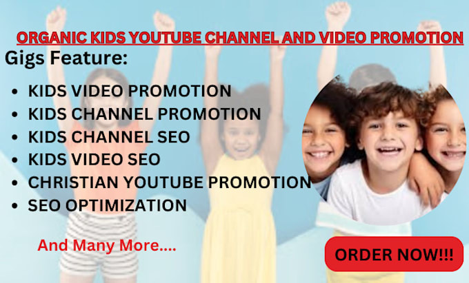 Kids youtube channel promotion kids video promotion and monetization by ...