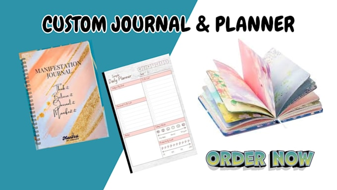 Design canva ebook, journal, printable planner, calender create journal ...